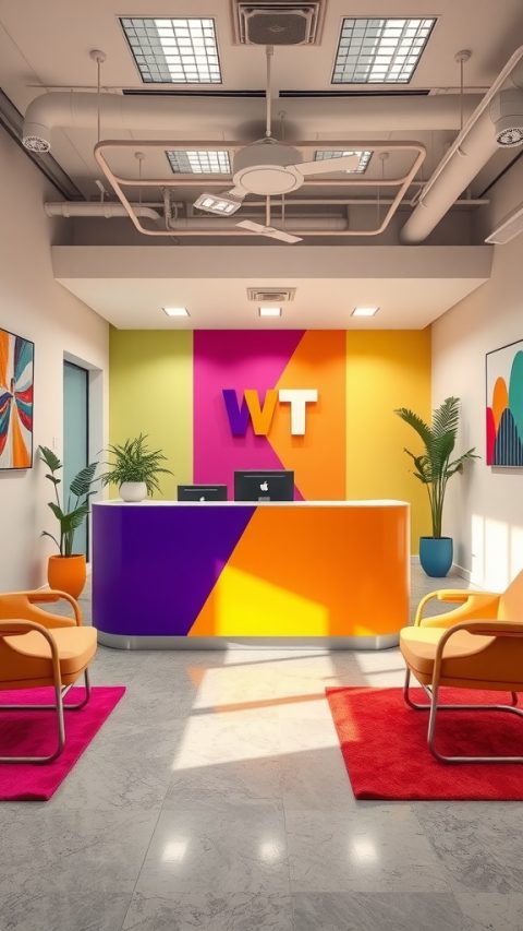 23 Creative Office Design Layout Ideas Featuring Reception Desks ...
