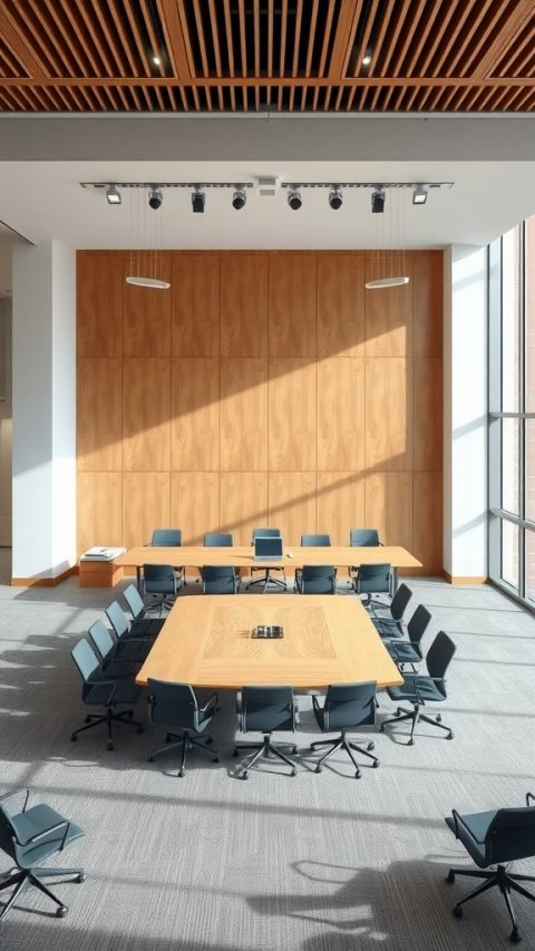 24 Creative Office Furniture Layout Ideas for Conference Room Tables ...