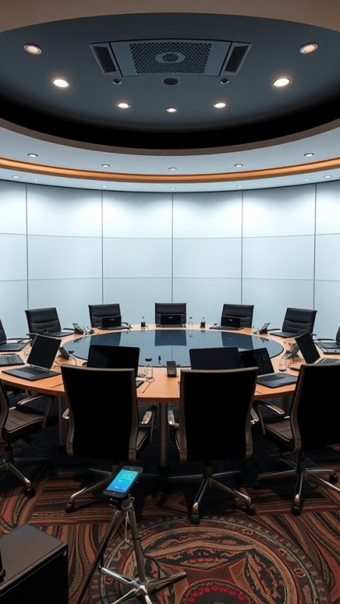 24 Creative Office Furniture Layout Ideas for Conference Room Tables ...