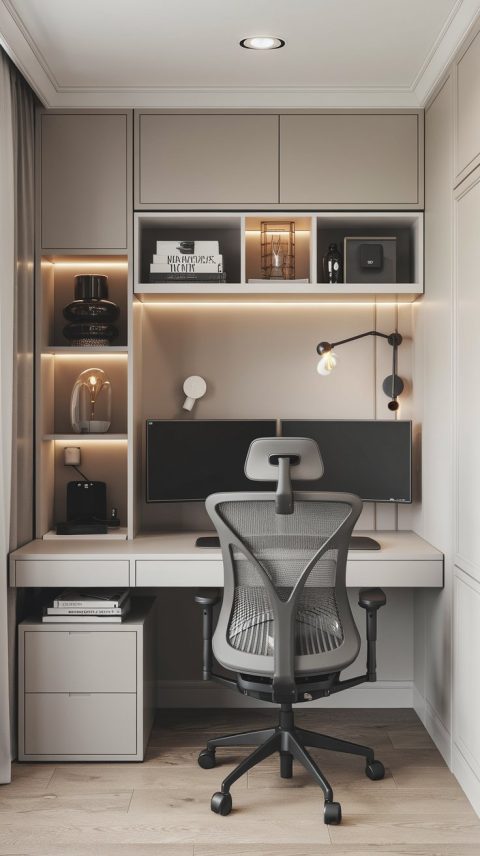 21 Stunning Small Home Office Designs That Will Make You Want to Work ...