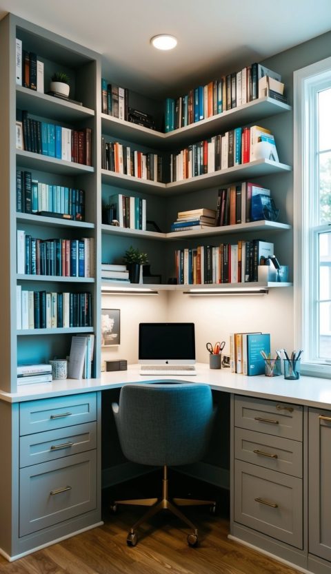 22 Space-Saving Corner Desk Solutions for Tiny Rooms - Office Inspire