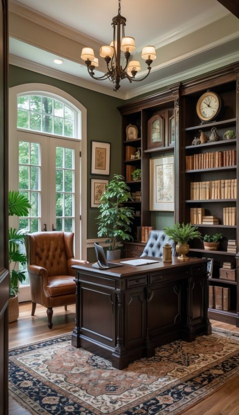 21 Home Office Ideas For That Stylish English Style Look - Office Inspire