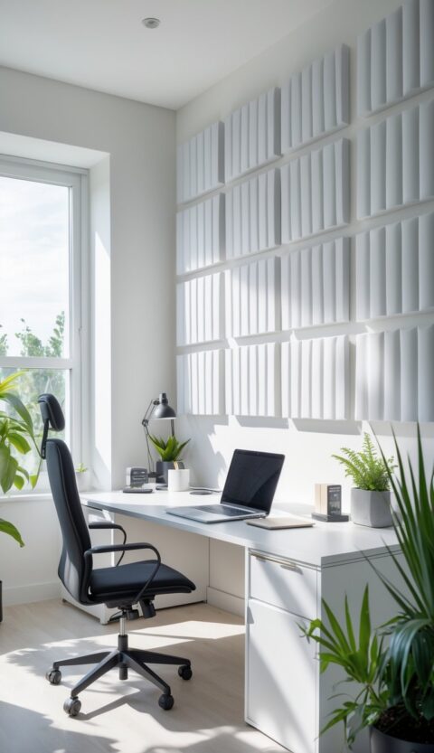 19 Stylish White Home Office Ideas That Will Inspire Your Workspace ...